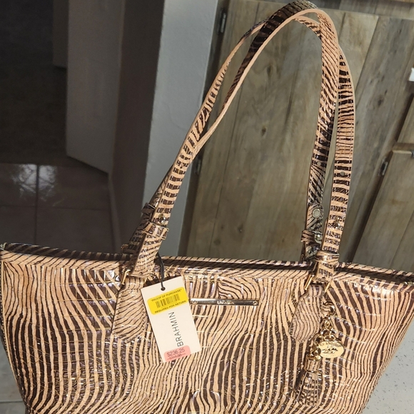 Brahmin | Bags | Original Brahmin Tote Medium Asher Spirit Melbourne Genuine Leather 25 | Poshmark